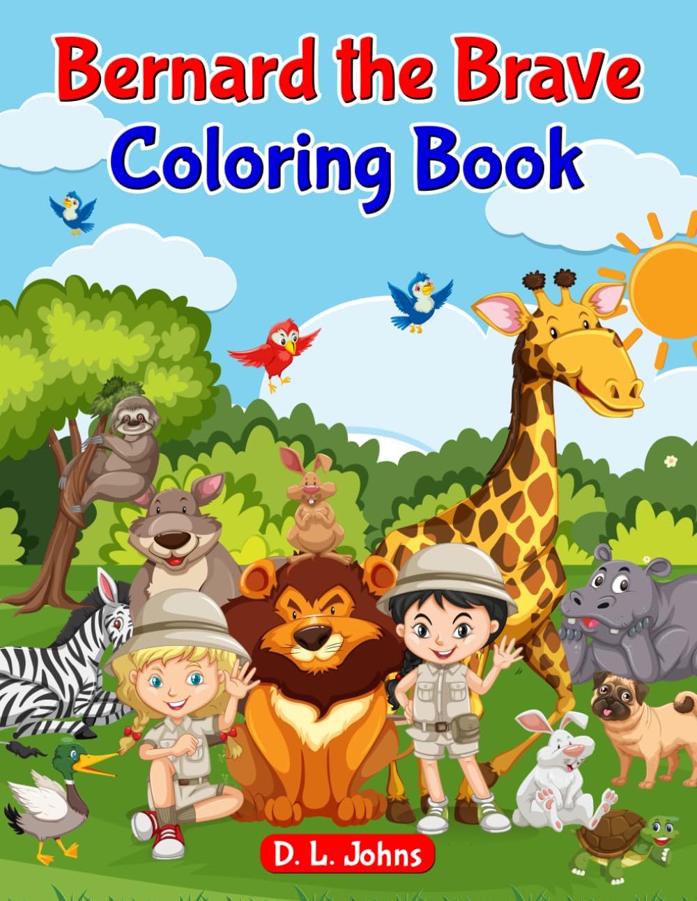 Buy Bernard The Brave Coloring Book: A fun way for young learners to ...
