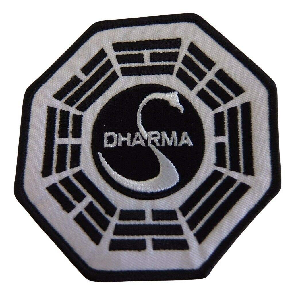 Amazon.com: Lost Dharma Swan Embroidered Patch : Arts, Crafts & Sewing