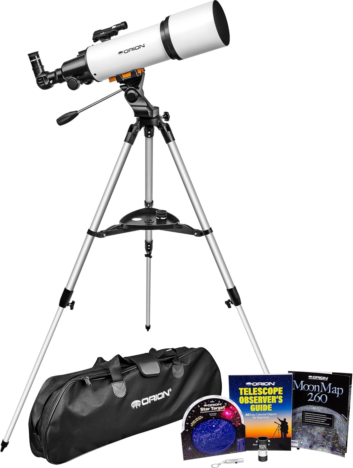 Amazon.com : Orion StarBlast 102mm Altazimuth Travel Refractor ...