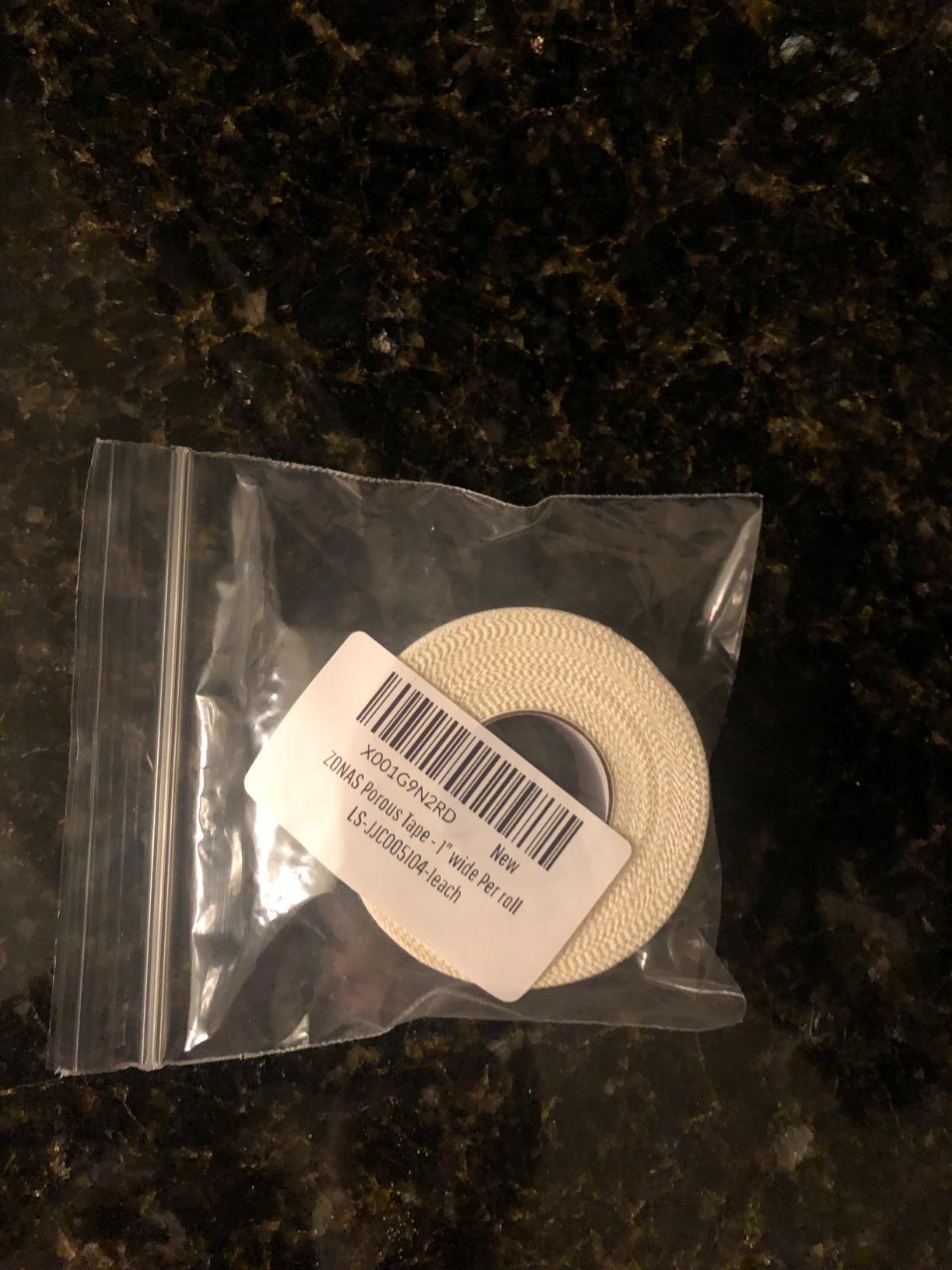 Amazon.com: ZONAS Porous Tape - 1" Wide Per roll : Health & Household
