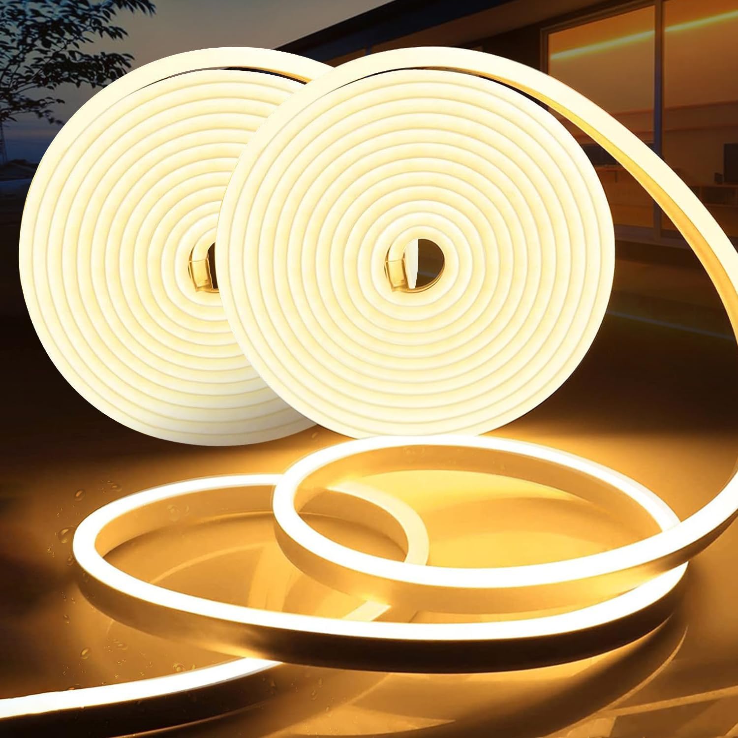 EASYTAO Tira Led Neón 10M 1200 LED, IP65 Impermeable, Luces LED ...