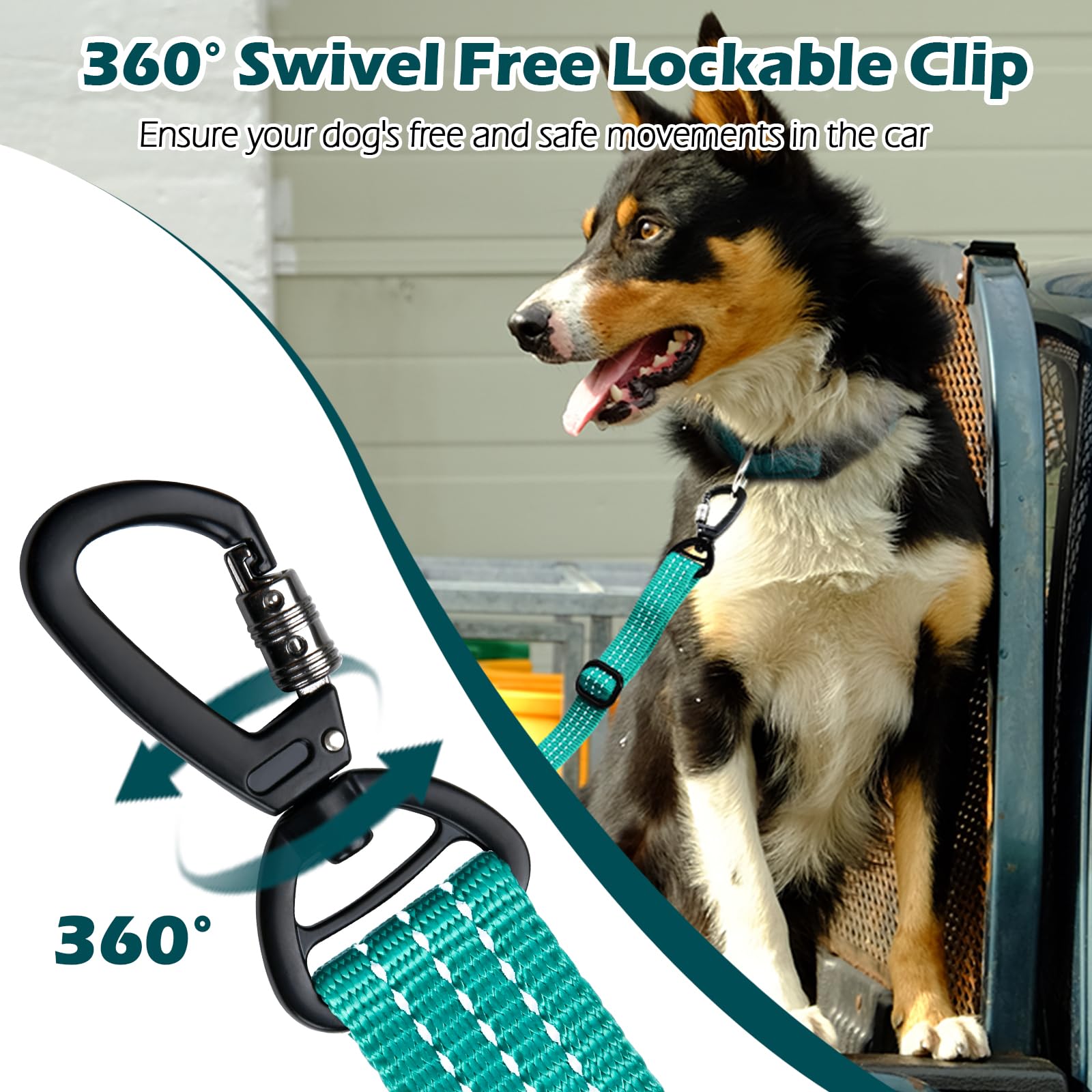 Snapklik.com : PetBonus Truck Bed Dog Leash, Dog Truck Tether Tie Down ...
