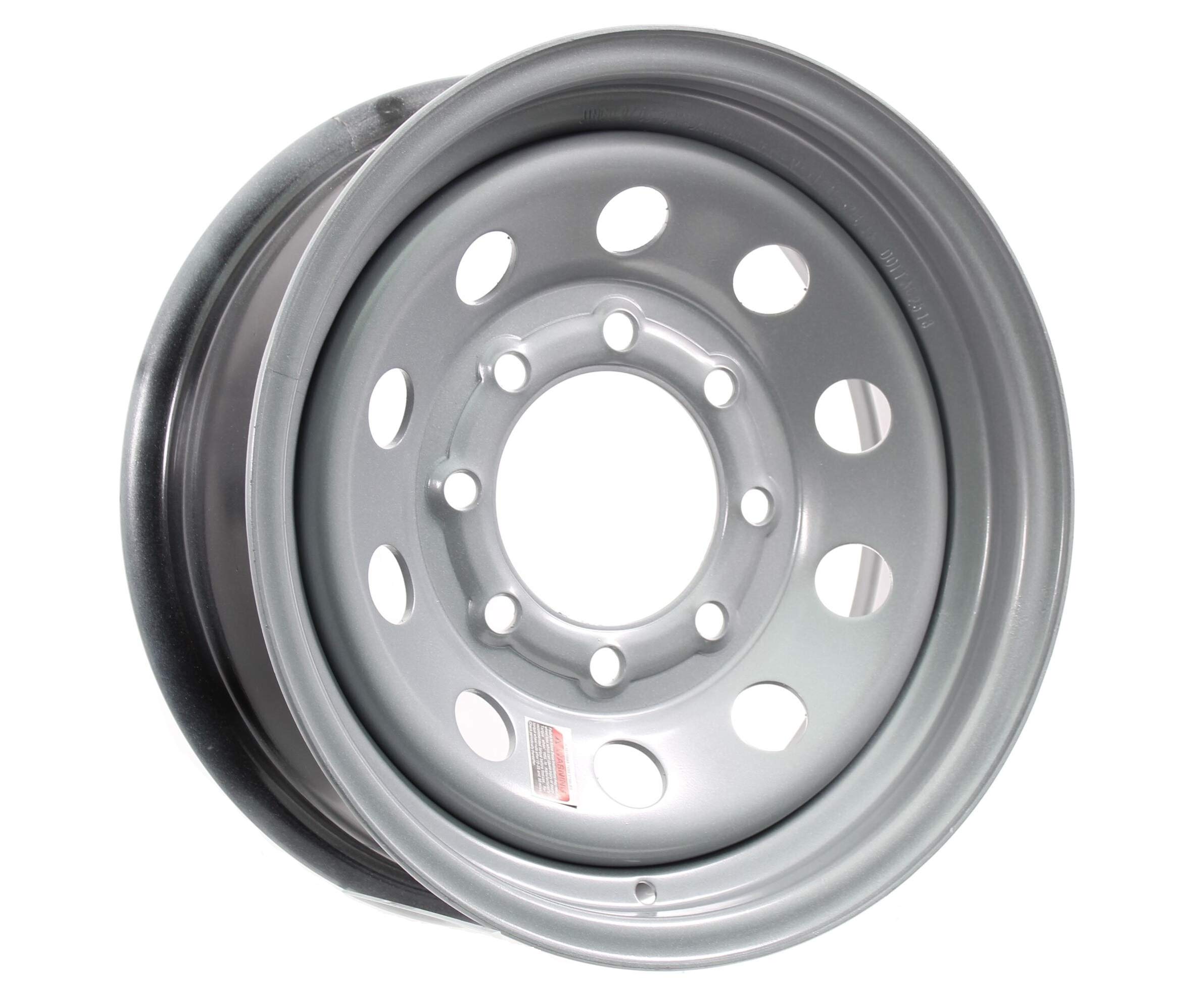 Buy 16 Silver Mod Trailer Wheel 8 Lug 8x6 5 Bolt Circle Online At