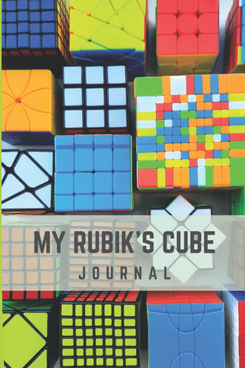 Buy My Rubik’s Cube Journal: My Solves and Algorithms Online at ...