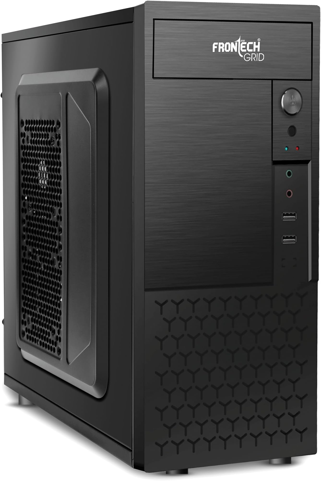 Amazon.in: Buy FRONTECH Grid Silver Series Cabinet/Computer Case with ...