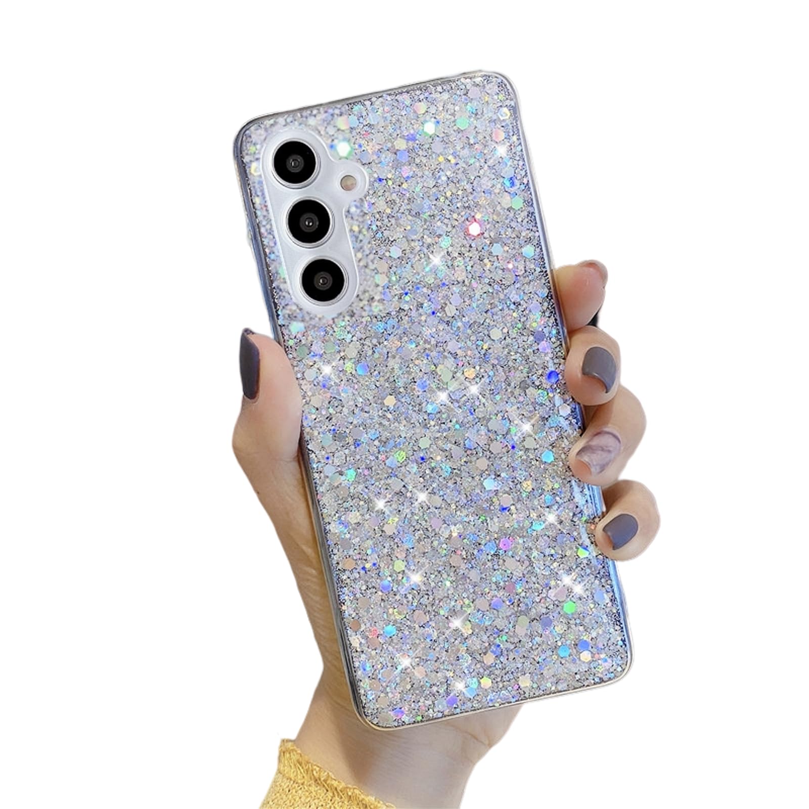 Amazon.com: YTanazing for Samsung Galaxy S24 FE Glitter Case, Cute Sparkle Bling Shiny Diamond ...