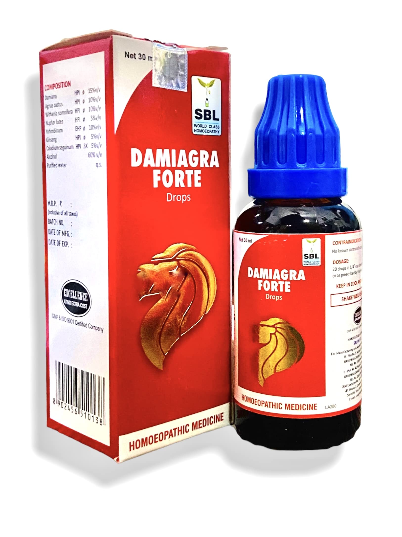 AP025 SBL Damiagra Forte Drops - Set of 1 Bottle : Amazon.in: Health ...