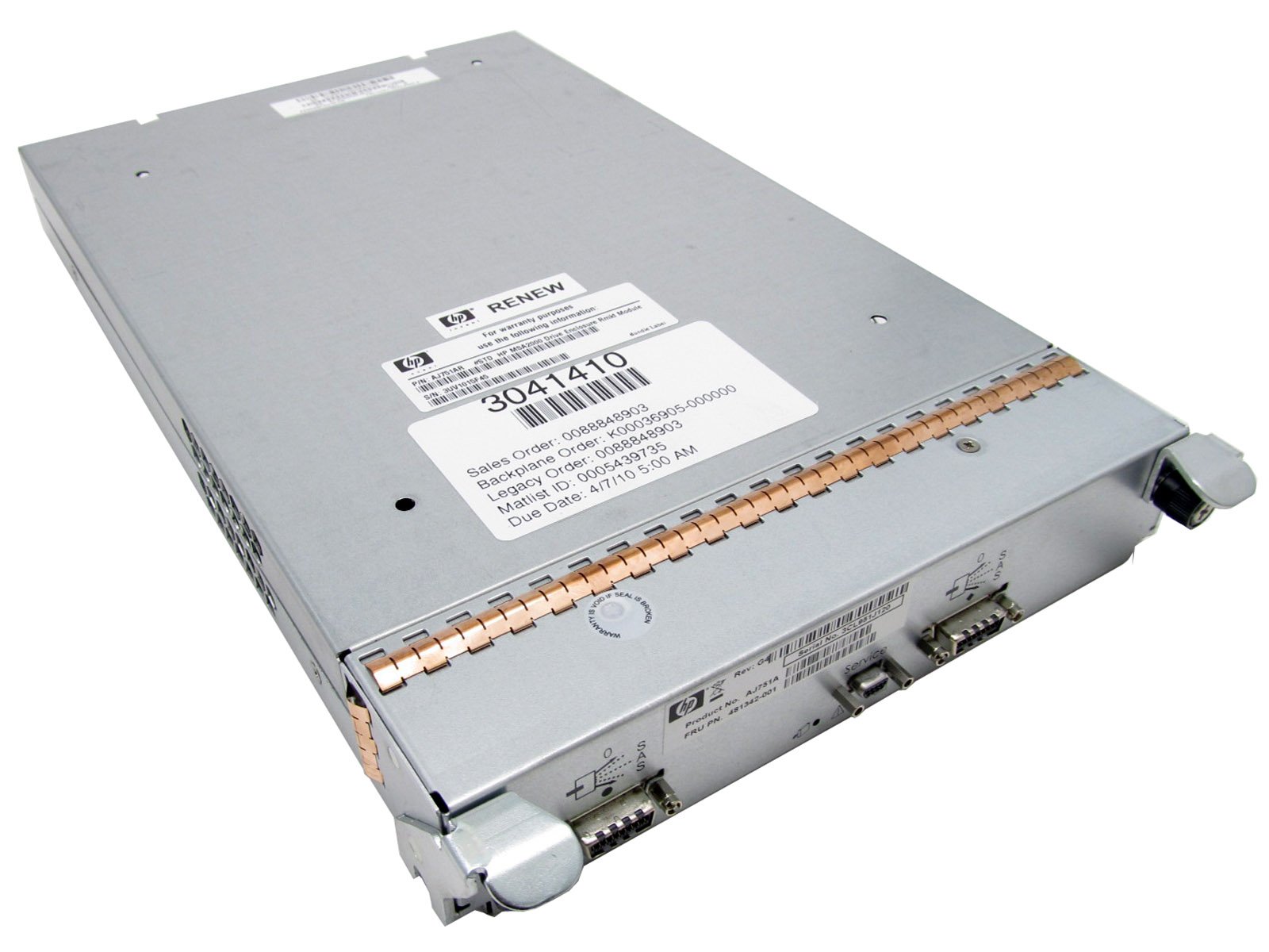 HP Msa2000 Drive I/O Enclosure Modu : Amazon.co.uk: Computers & Accessories