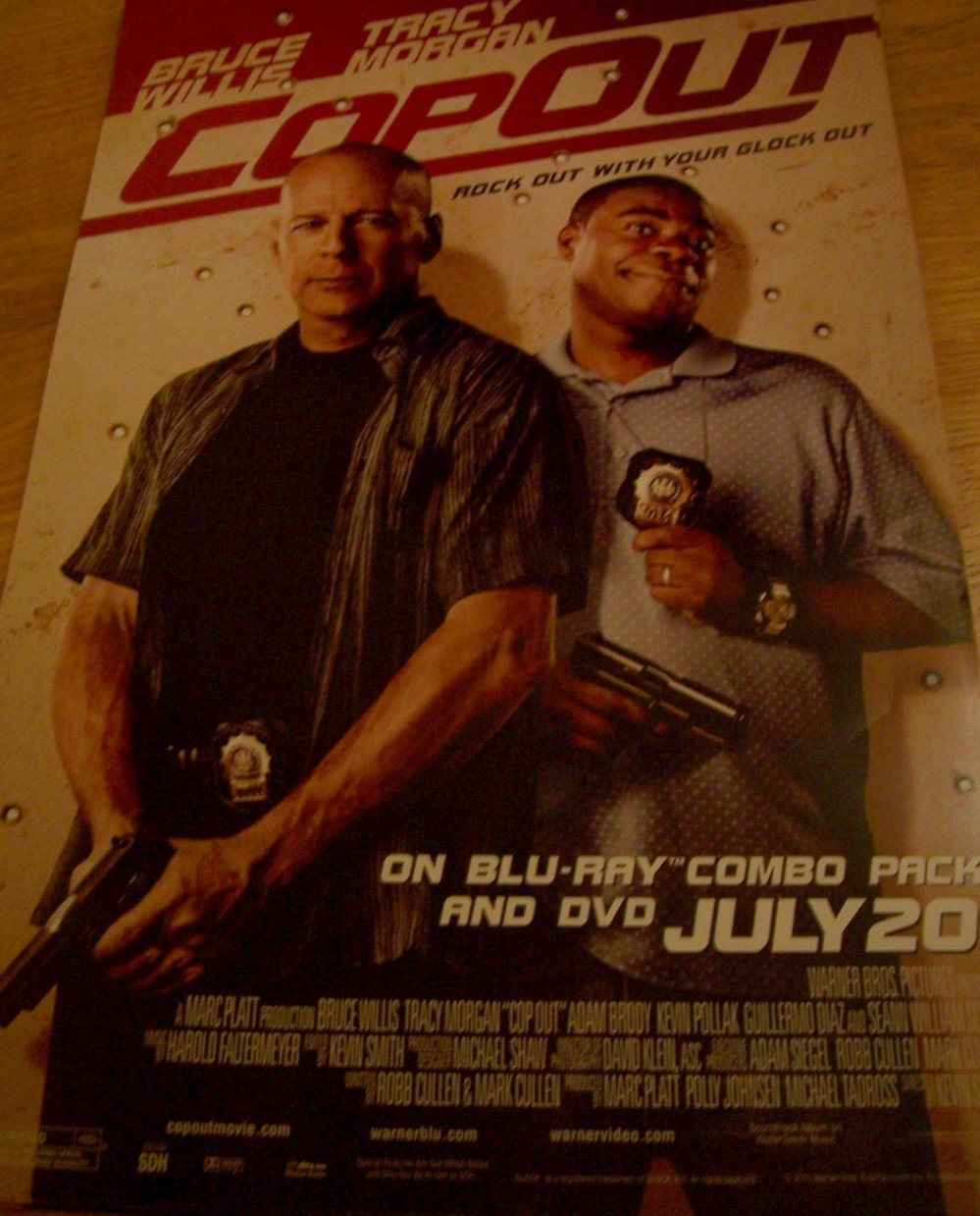 Amazon.com: Cop Out movie 2010 promo poster (Tracy Morgan & Bruce ...