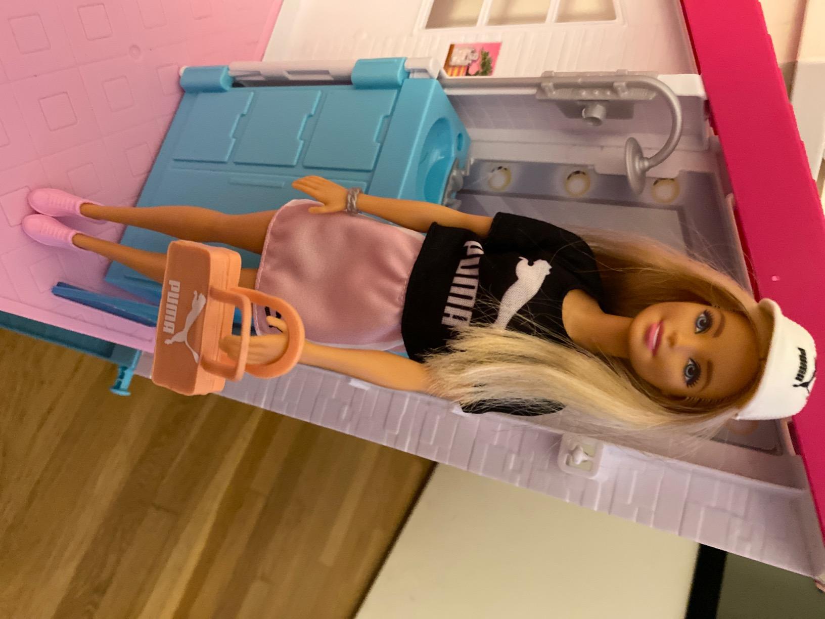 Amazon.com: Barbie Doll Clothes: PUMA Fashion Pack with Outfit and 6 ...