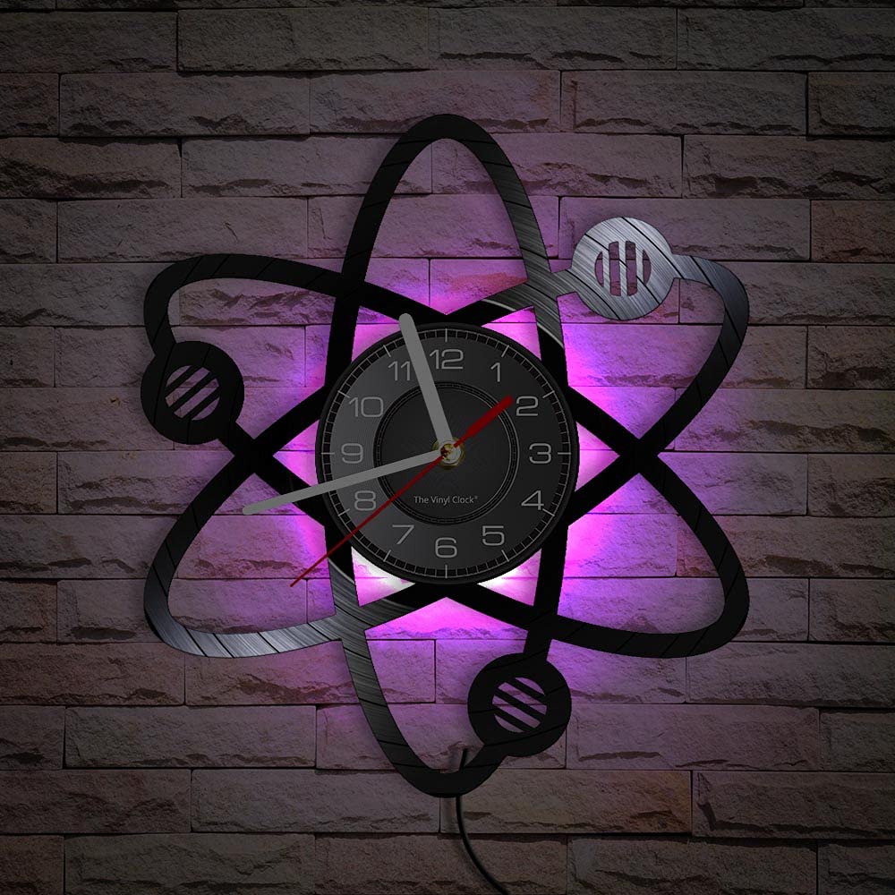 Amazon.com: Timethink 12 Inch Quantum Entanglement LED Wall Clock with ...