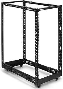 Amazon.com: RyoRacks 22U 4-Post Open Frame Floor Standing Server Rack ...