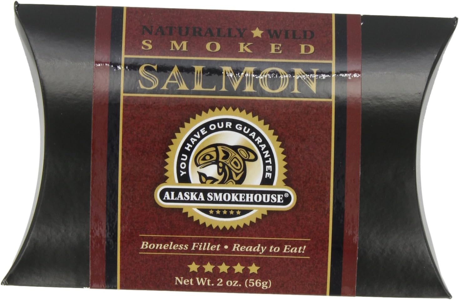 Amazon.com: Alaska Smokehouse Smoked Fillet In A Black Box With A ...