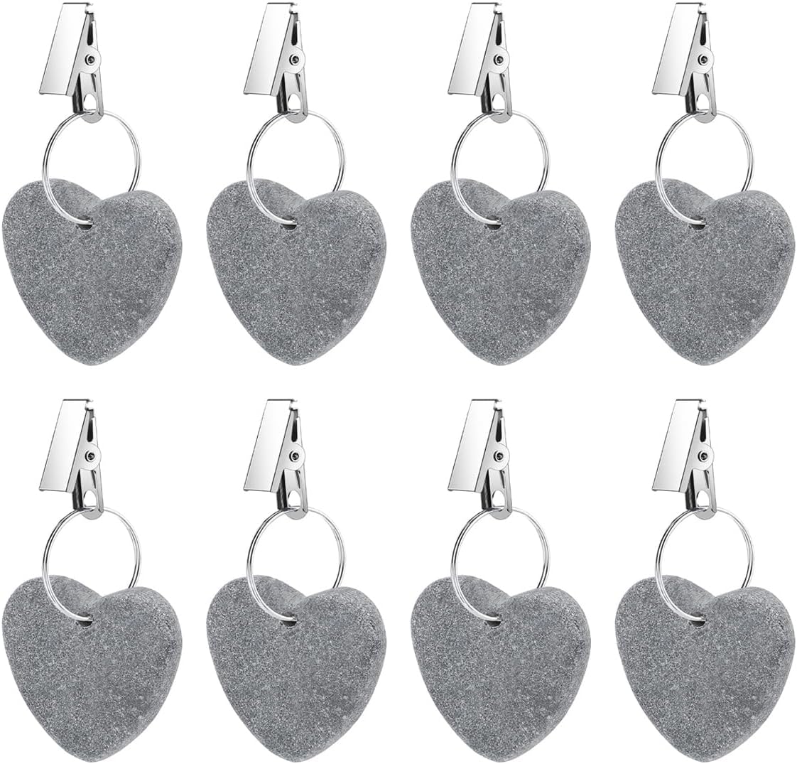 Amazon.com: RJUN 8pcs Tablecloth Weights Tablecloth Pendant Stone Table ...