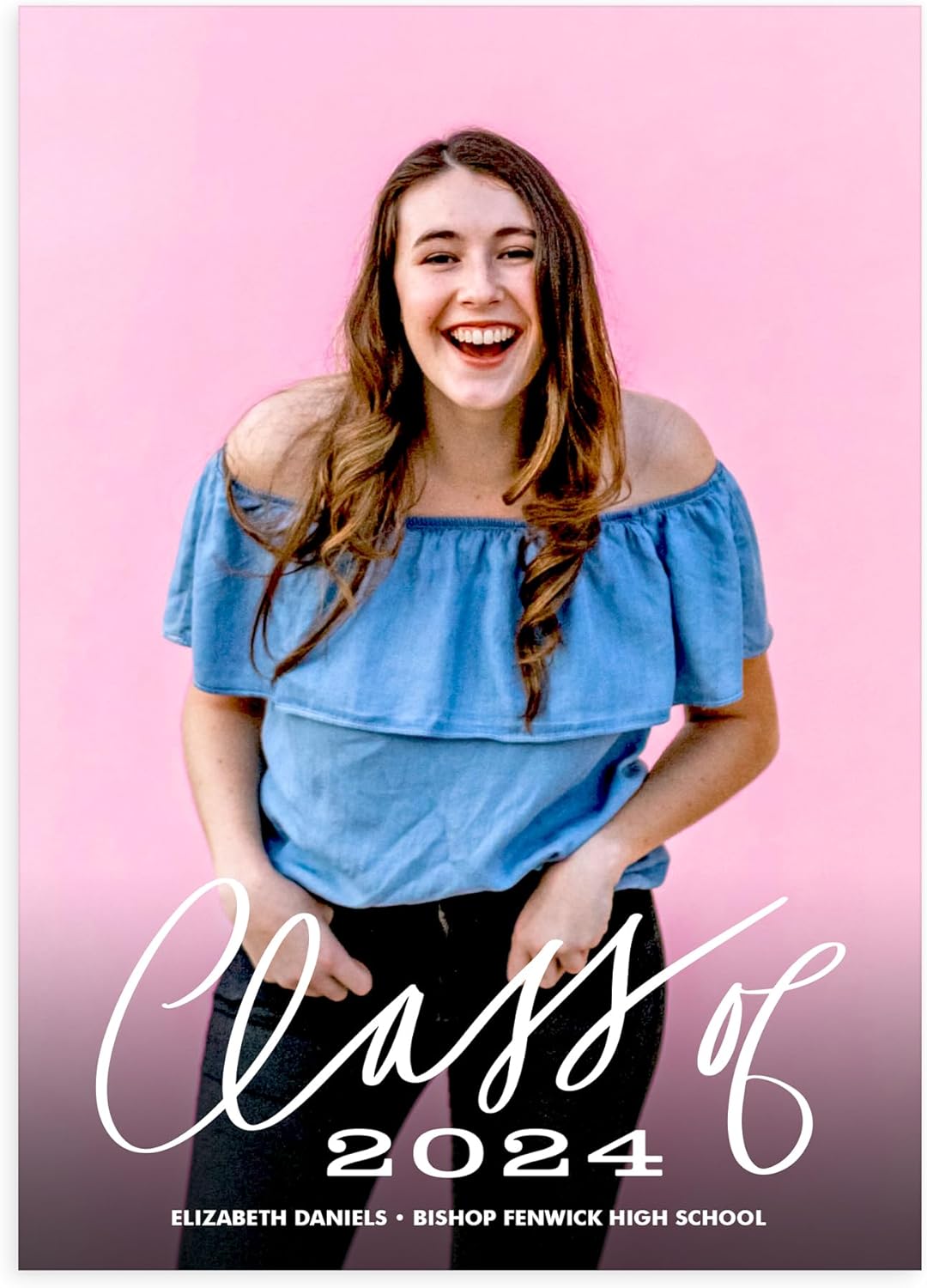 Amazon.com : Let's Make Memories Personalized Minimal Modern Graduation ...