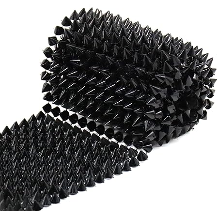 Amazon.com: Jerler 1 Yard Sew Stitch on Spikes for Arts and Crafts ...