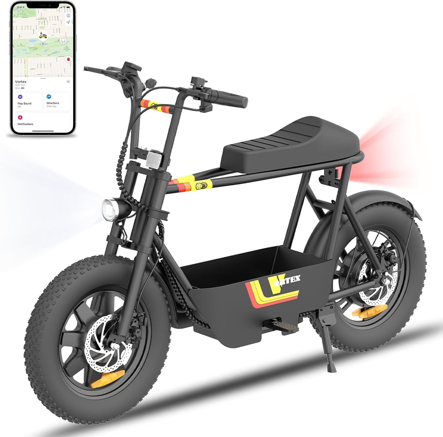 Vortex Electric Scooter for Adults | UL2272 Safe Escooter | 470W Peak Motor 16 * 3 Inch Wear ...