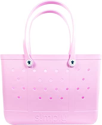 Amazon.com: Simply Southern Simply Large Tote Allium : Clothing, Shoes ...