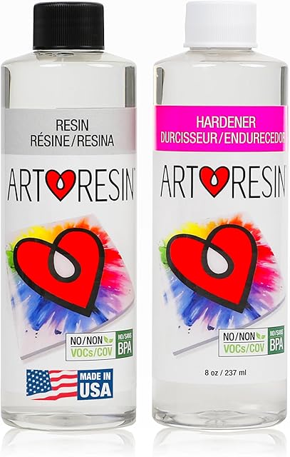 Artresin Epoxy Resin Clear Non Toxic 16 Oz 8 Oz | Desertcart UAE
