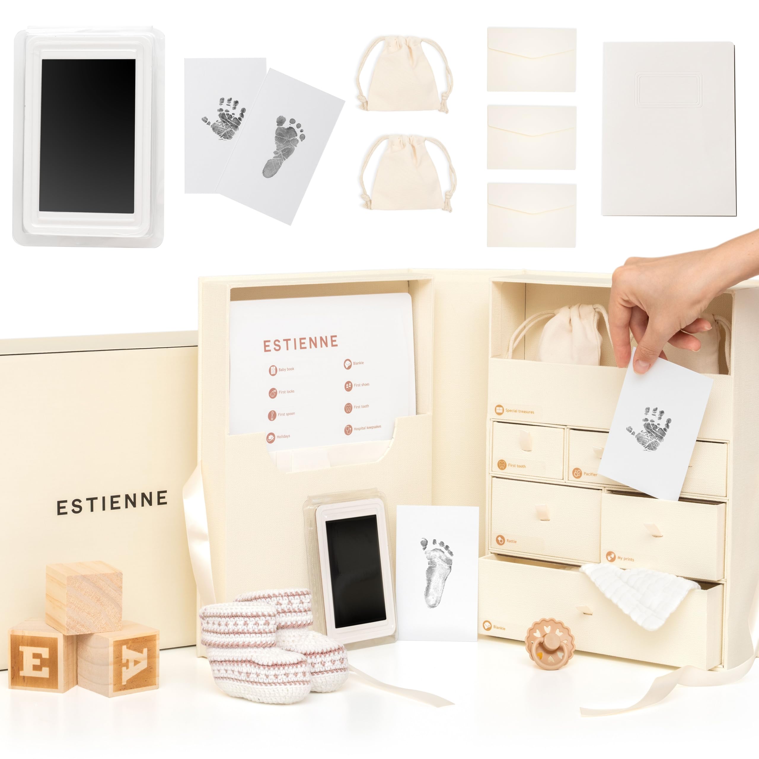 Amazon.com : Baby Keepsake Box for Baby Girl Keepsake Box Baby Boy Keepsake Box for Baby Boy ...