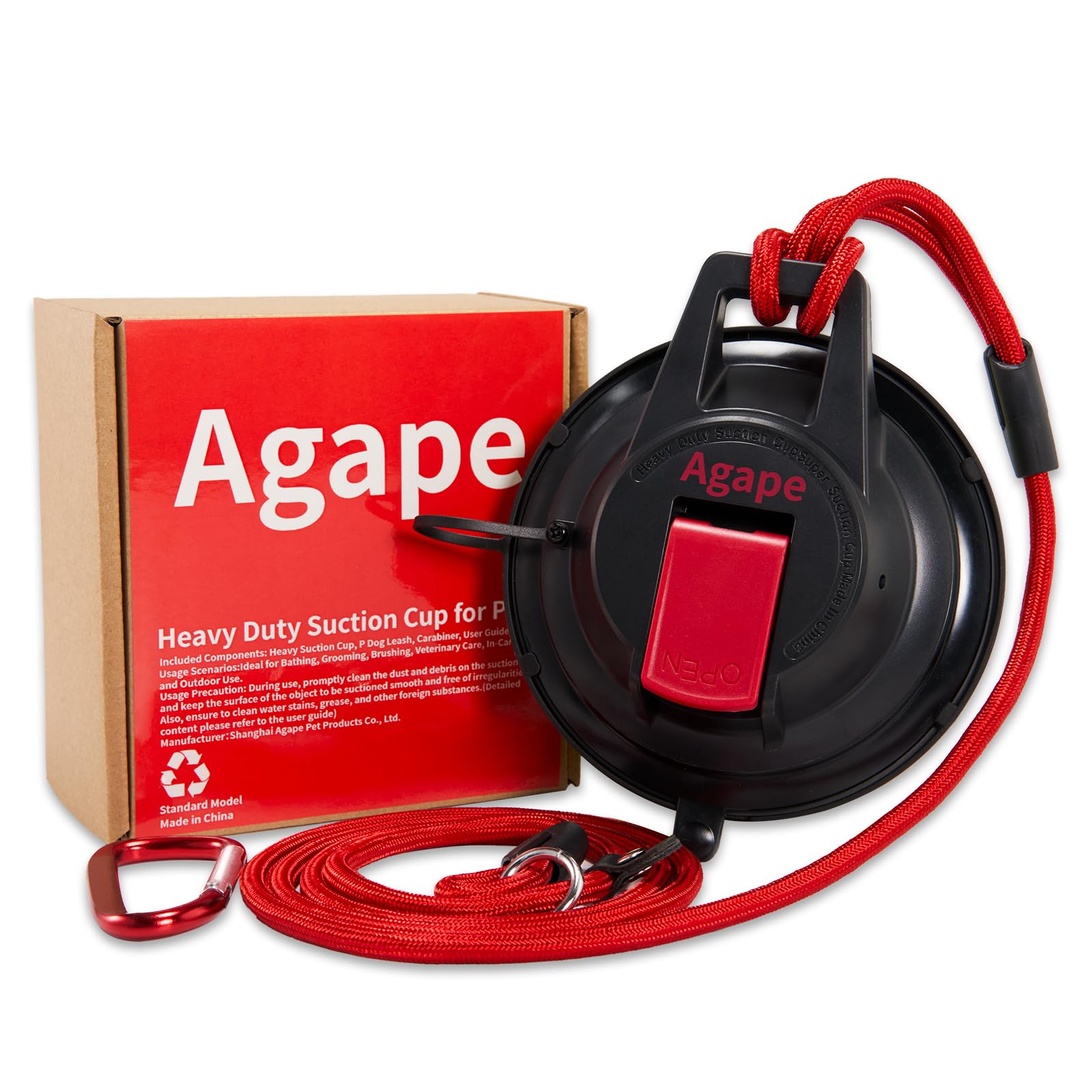 Amazon.com: Agape Heavy Duty Dog Bathing Suction Cup with Adjustable ...