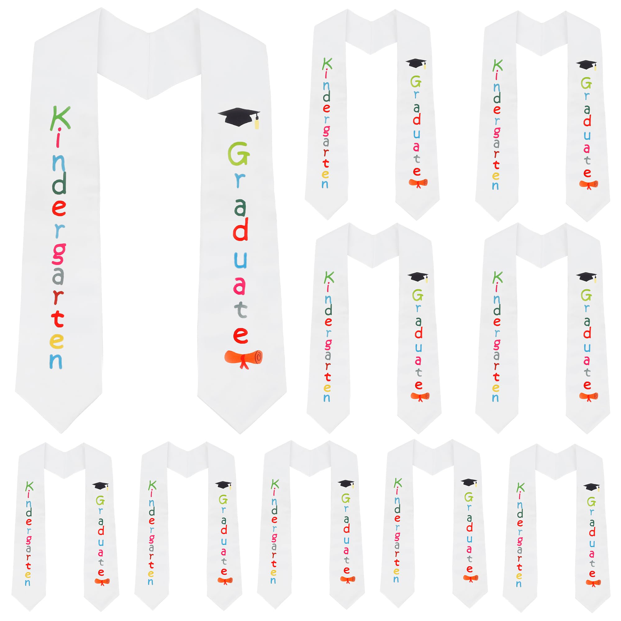 Amazon.com: Kindergarten Graduation Stole 10pcs, Kindergarten Preschool ...