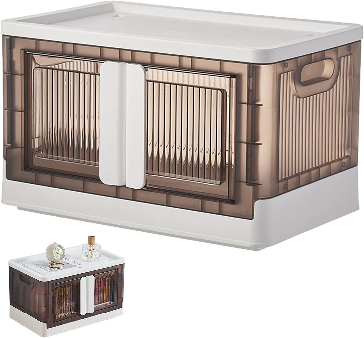 EVVIX® Double Door Organizer Storage Box Plastic Children Kids ...