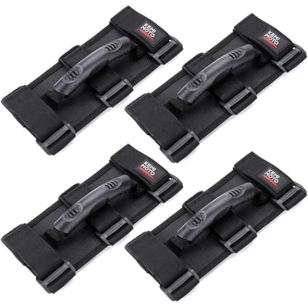 Amazon.com: kemimoto UTV Grab Handles, Heavy Duty Nylon UTV Hand Grips ...