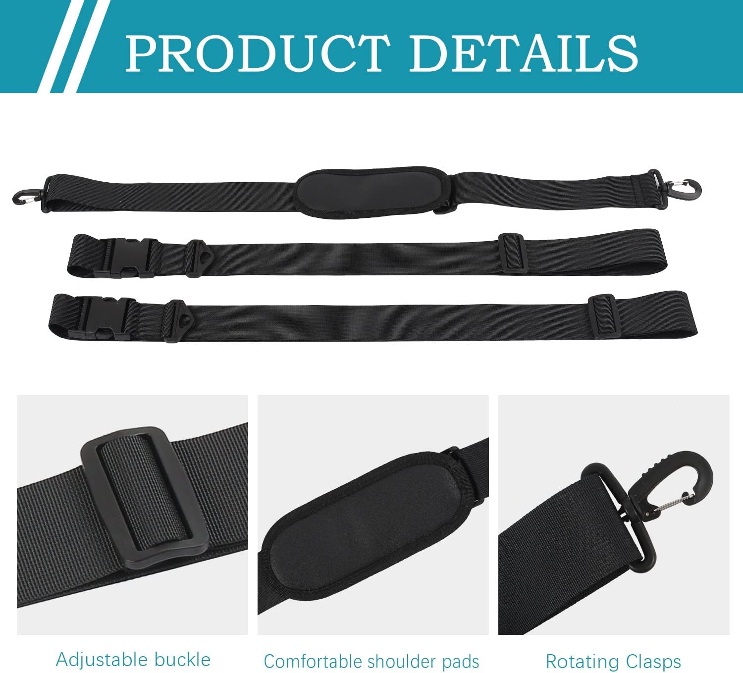 STEEIRO Paddleboard Carry Strap, Surfboard Shoulder Strap，Adjustable ...