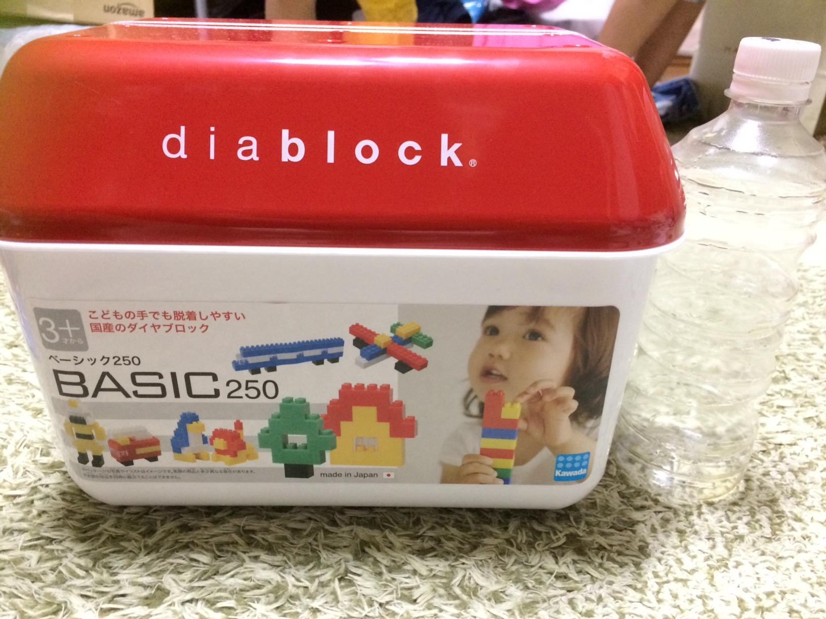 Amazon | カワダ(Kawada) diablock BASIC 250 28.4x20.8x20.29cm DBB-03 | 積み木 | おもちゃ