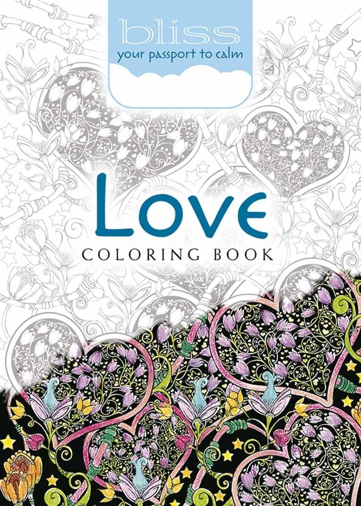 Amazon.com: BLISS Love Coloring Book: Your Passport to Calm (Adult ...