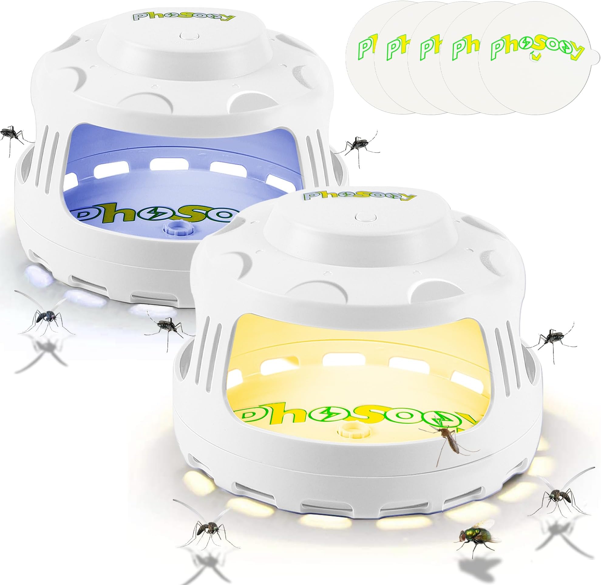 Amazon.com : HARRIS Flea and Insect Night Light Trap Refill Glue Boards ...