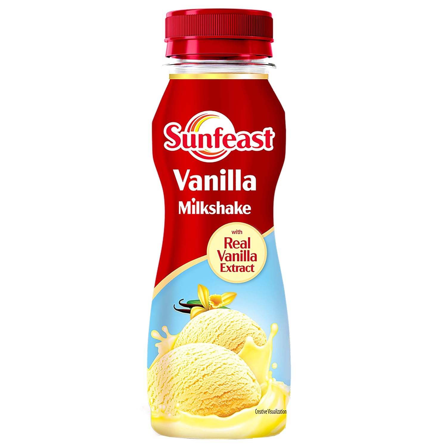 Sunfeast Vanilla Milkshake- Creamy & Smooth Milkshake With Real Vanilla ...
