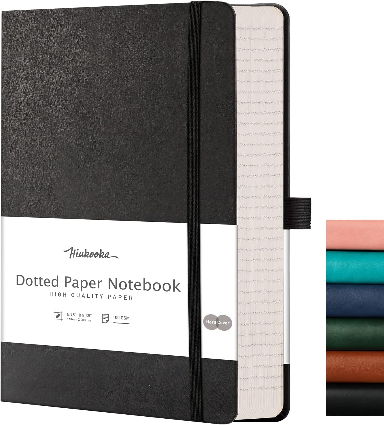 HIUKOOKA Bullet Dotted Journal - 320 Numbered Thick Pages Bound Dot ...