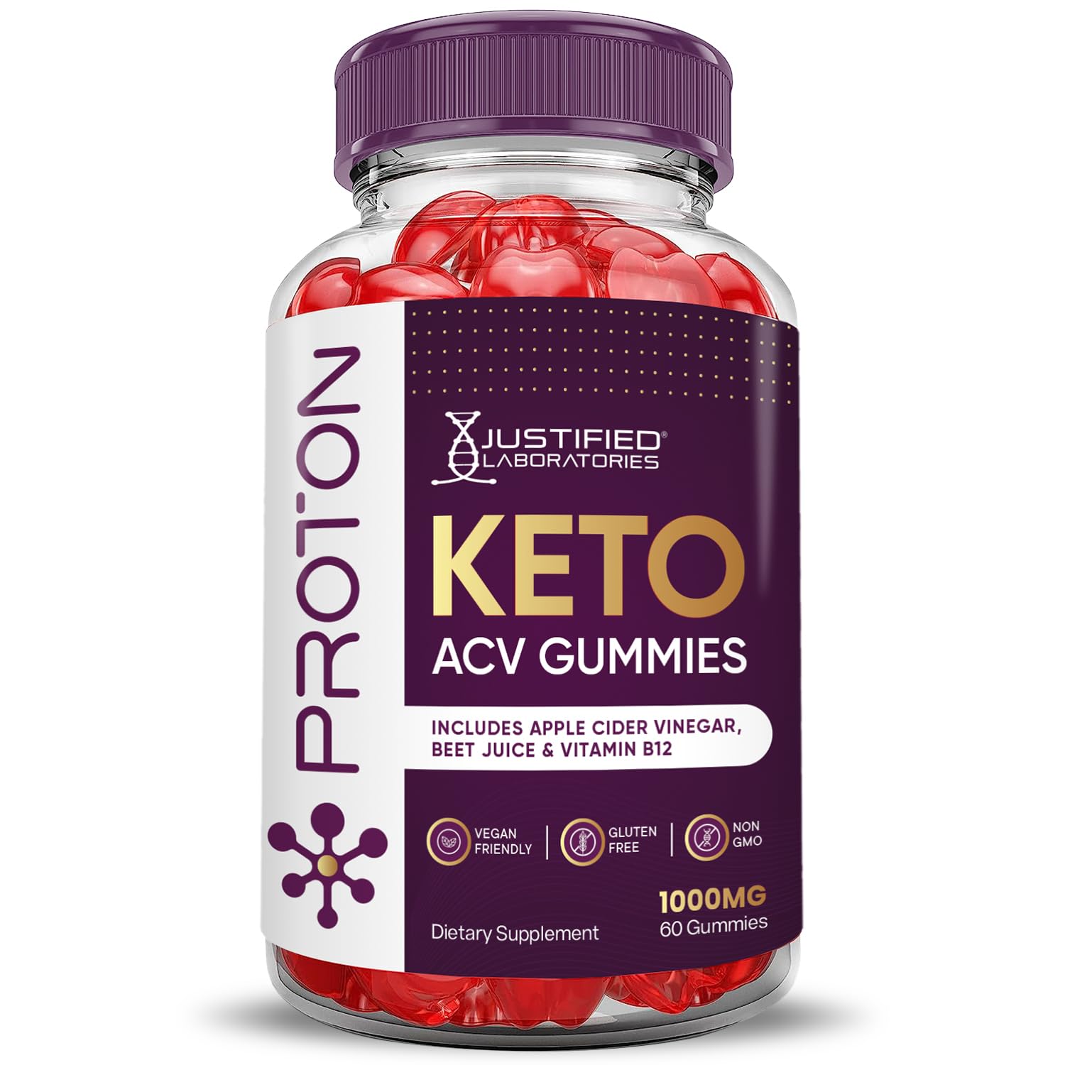 Snapklik.com : Justified Laboratories (2 Pack Proton Protein Keto ACV ...