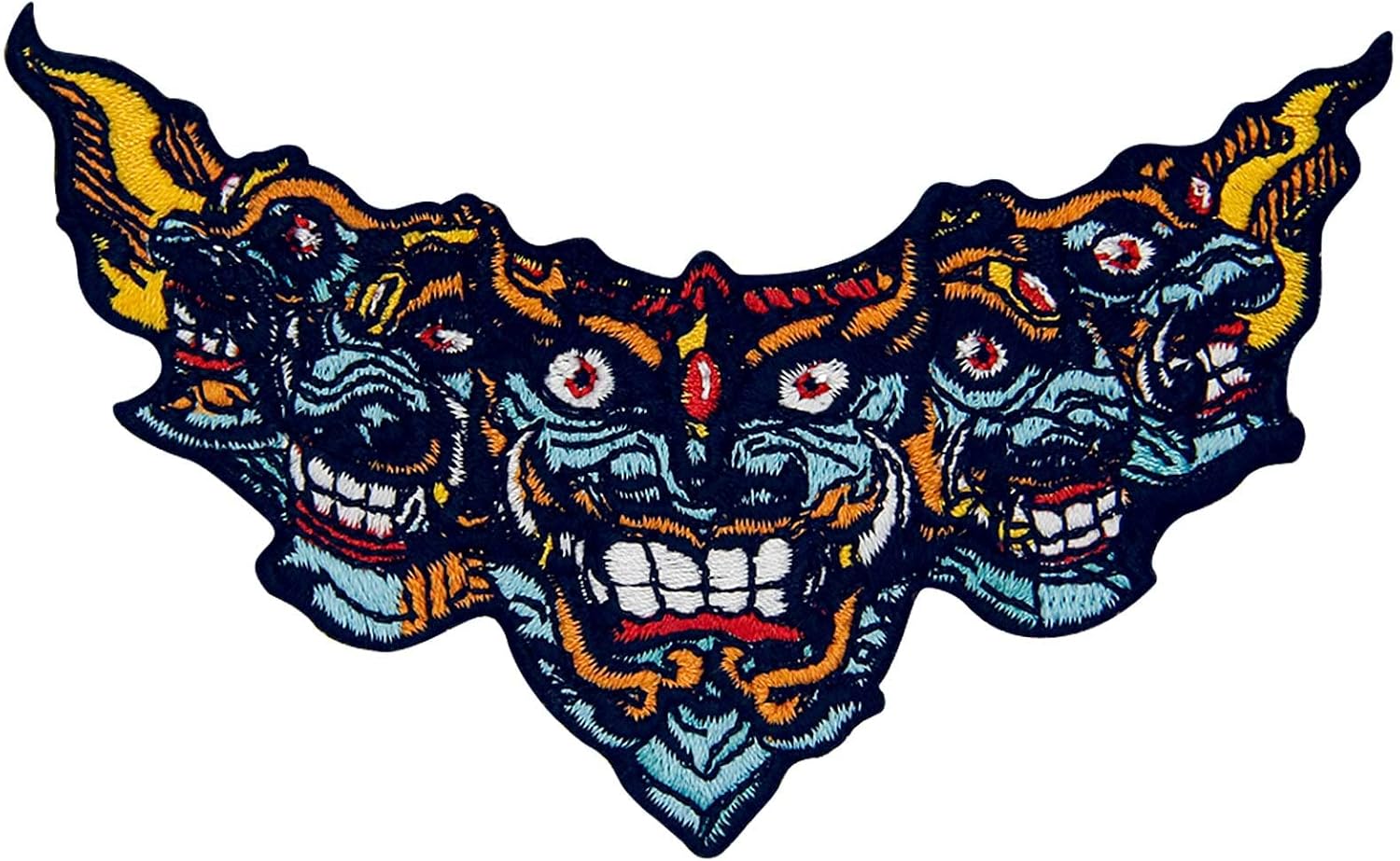 Amazon.com: The Masks Patch Embroidered Applique Badge Iron On Sew On ...