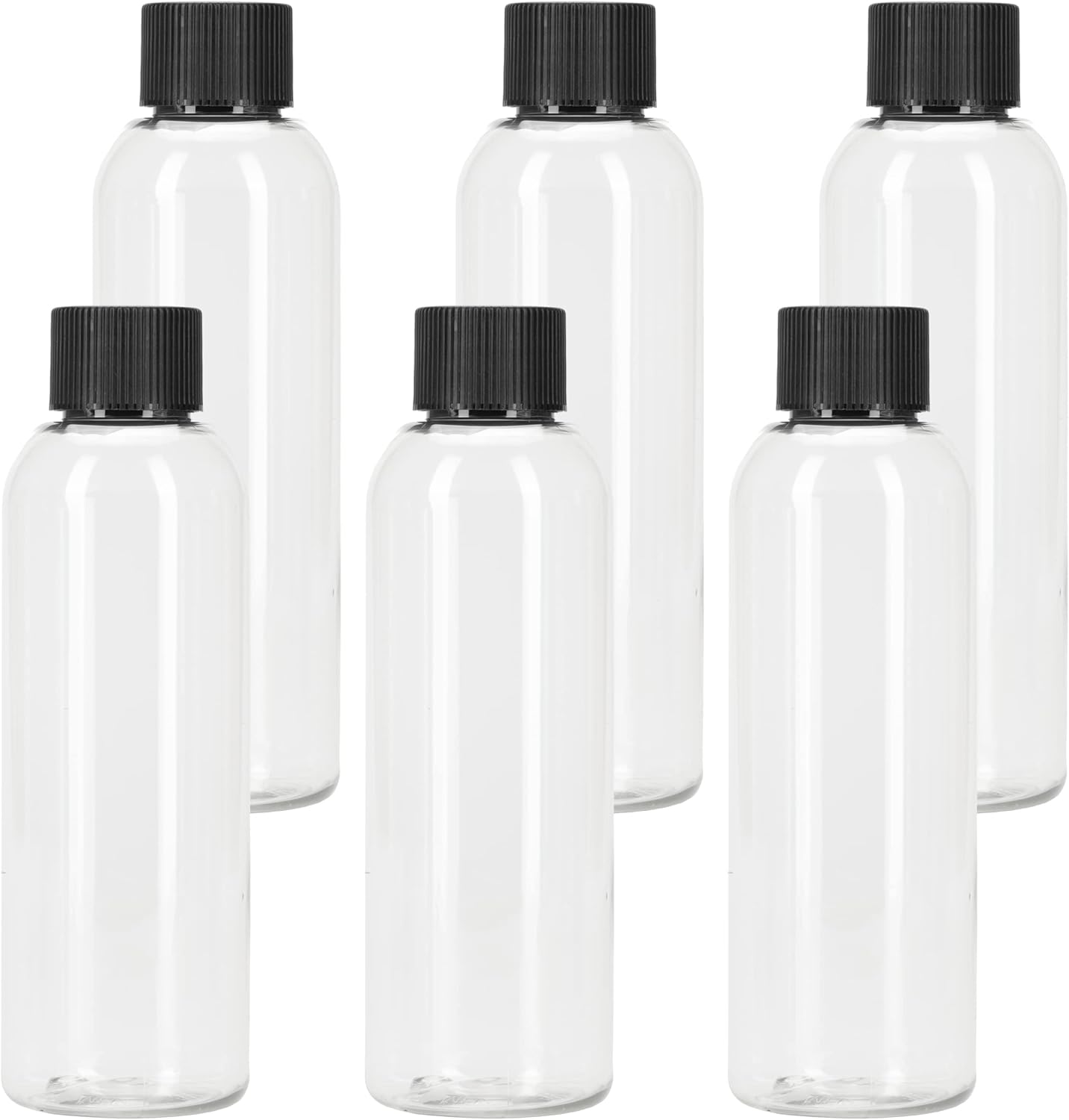 TEC 100ml Travel Bottles for Toiletries with Screw Tops Toiletry Bag ...