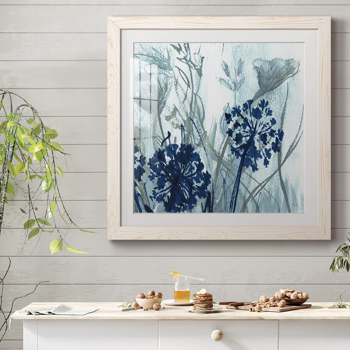 Vintage Blue Flowers Frame Blue Flower Frame Vector Images