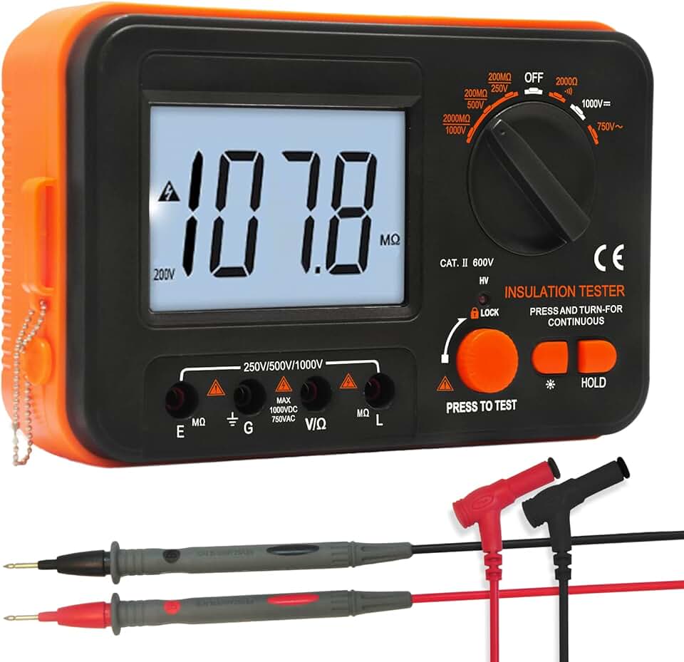Amazon.co.uk: Ohmmeters - Ohmmeters / Electrical Tools & Testers: DIY ...