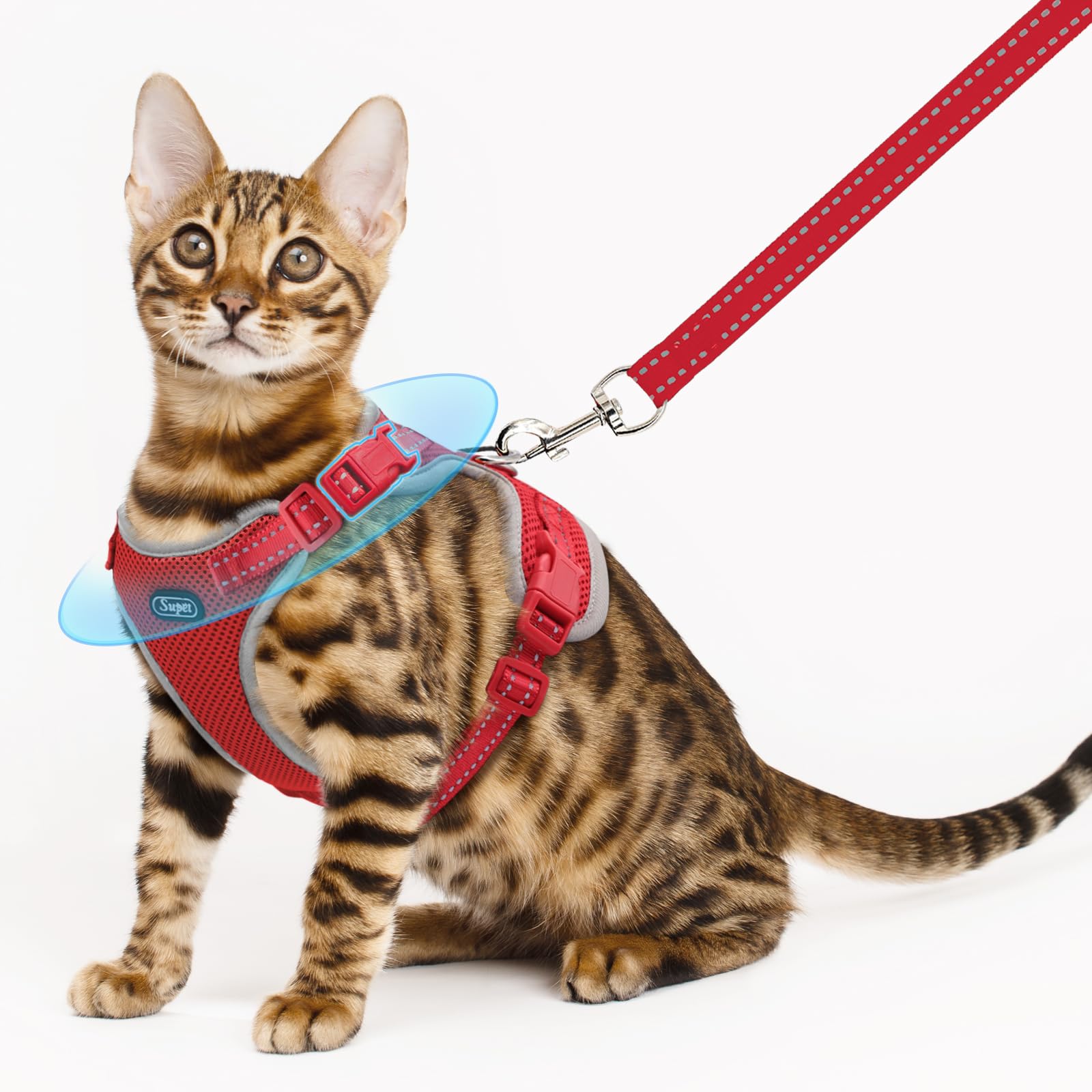 Cat Harness And Leash Escape Proof Cat Harness And Leash Set - Escape ...
