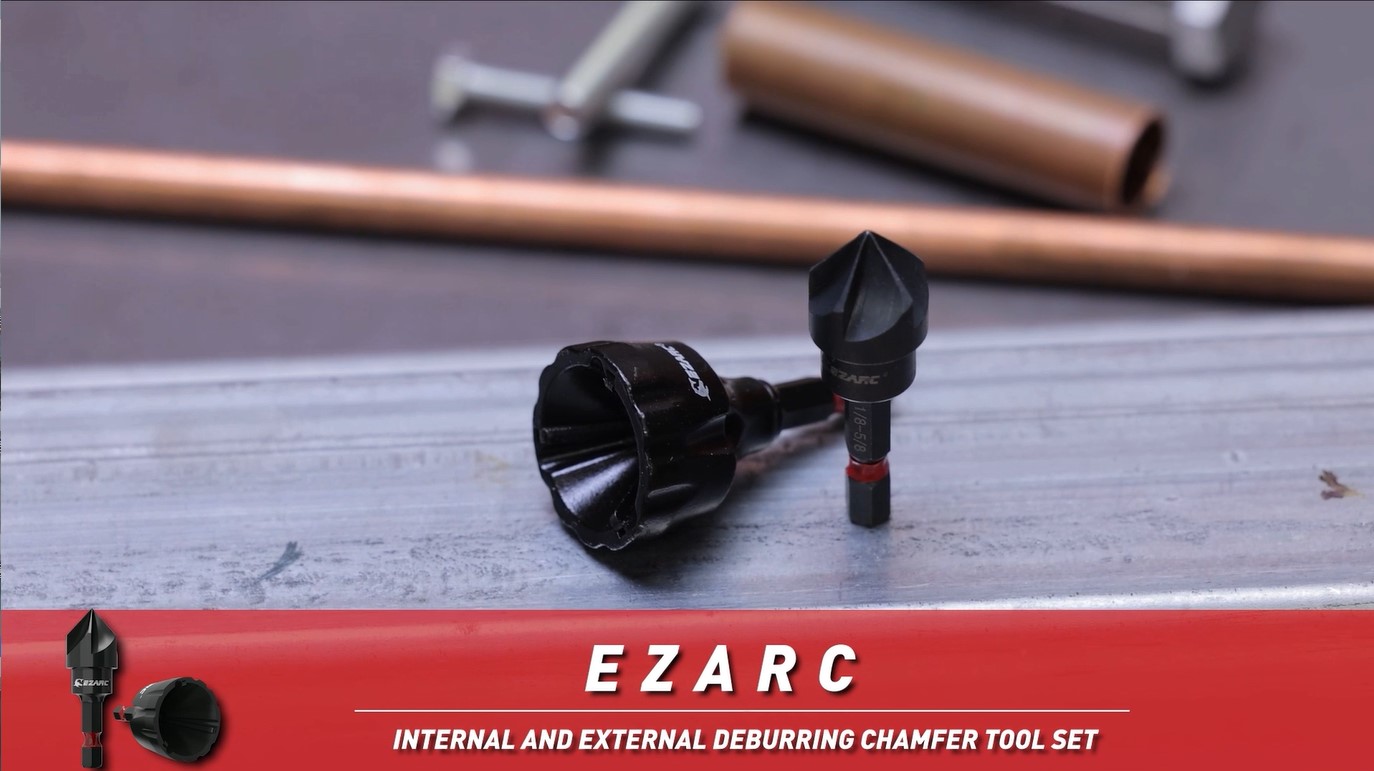 Watch EZARC Deburring Chamfer Tool Set 2PCS on Amazon Live