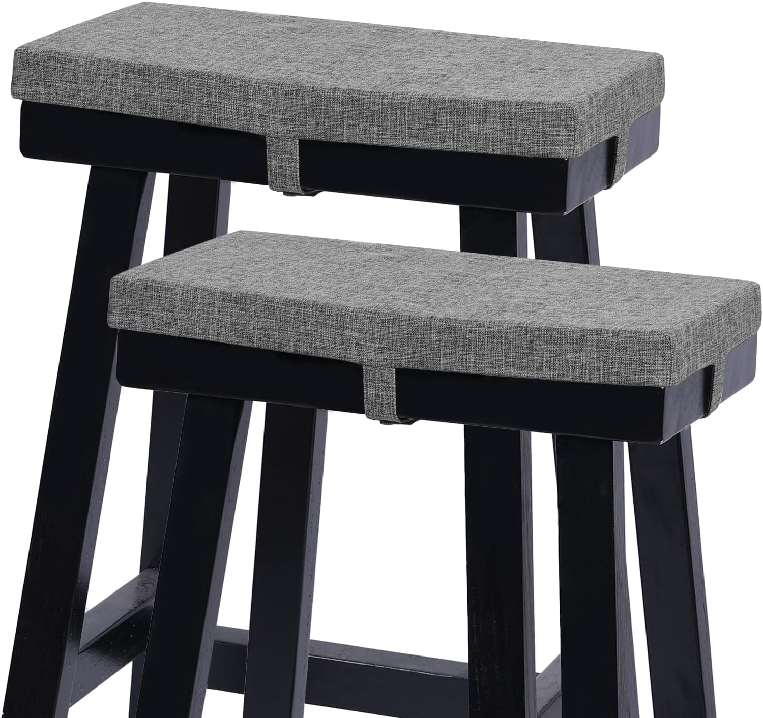 Amazon.com: baibu Rectangle Bench Stool Cushion Set of 2, Non-Slip ...