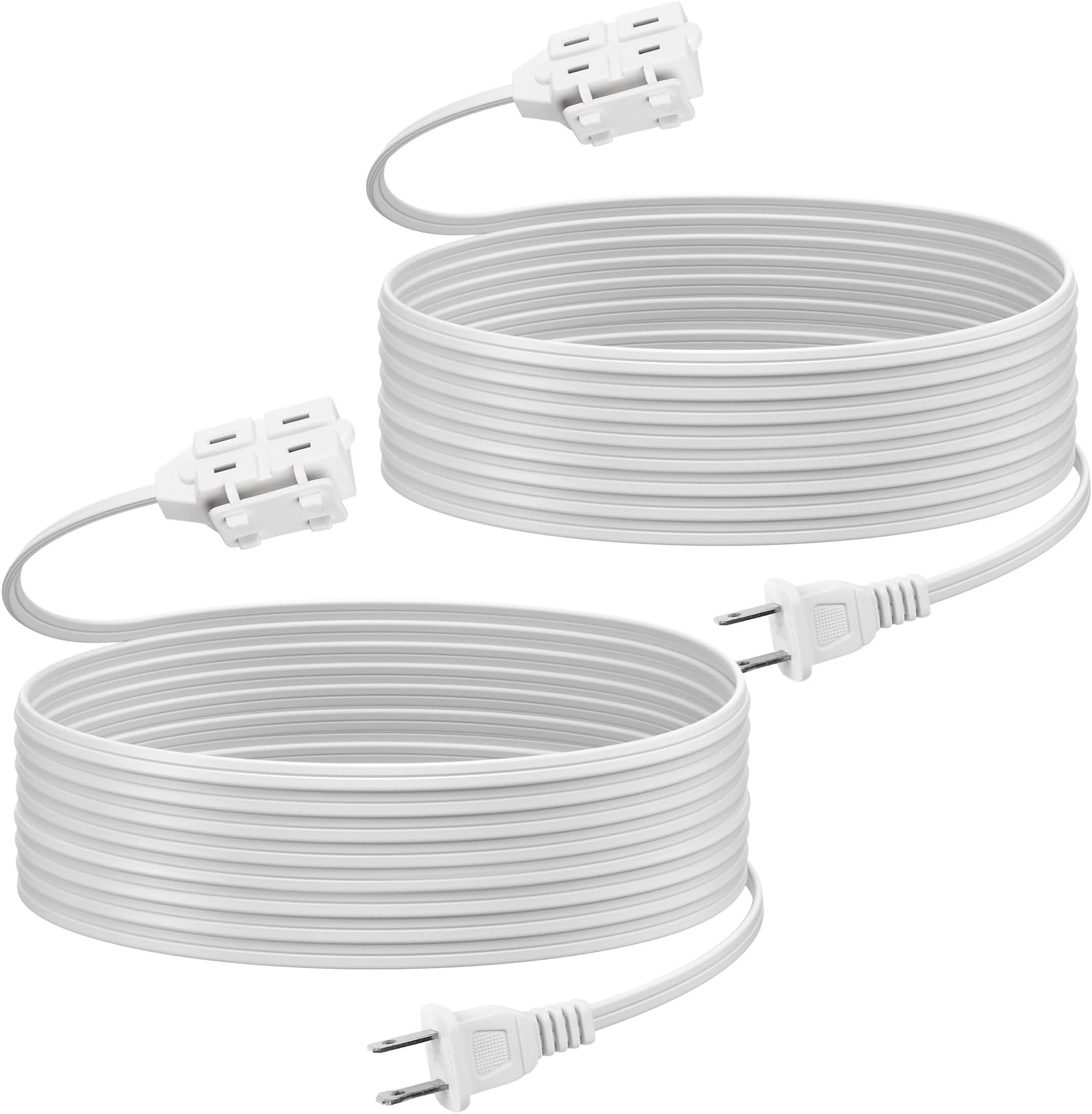 GE 3-Outlet Extension Cord with Multiple Outlets 12 Ft Extension Cord ...