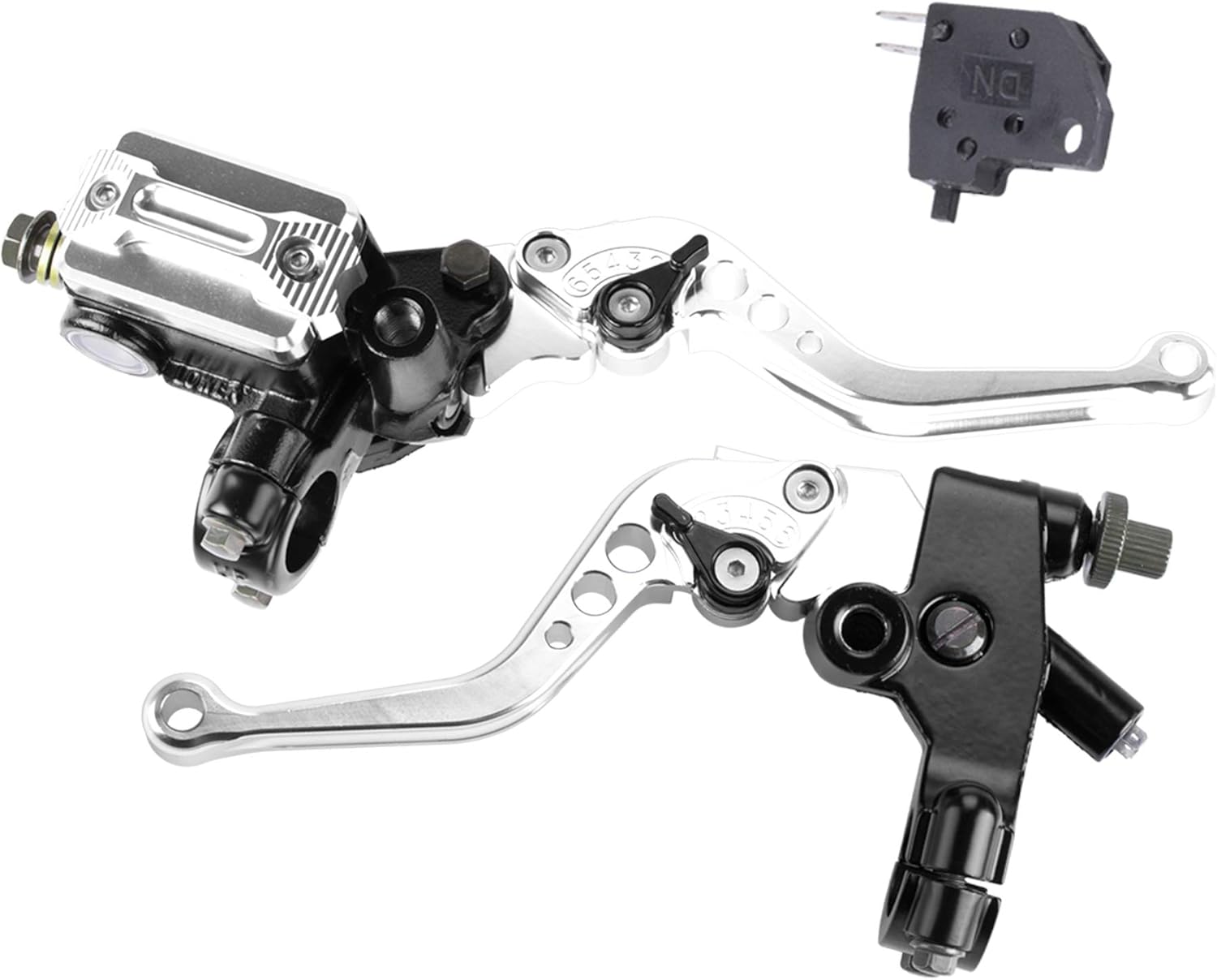 Amazon.com: MRELC Universal Motorcycle 7/8" 22mm Handlebar Brake Master Cylinder Clutch Lever ...