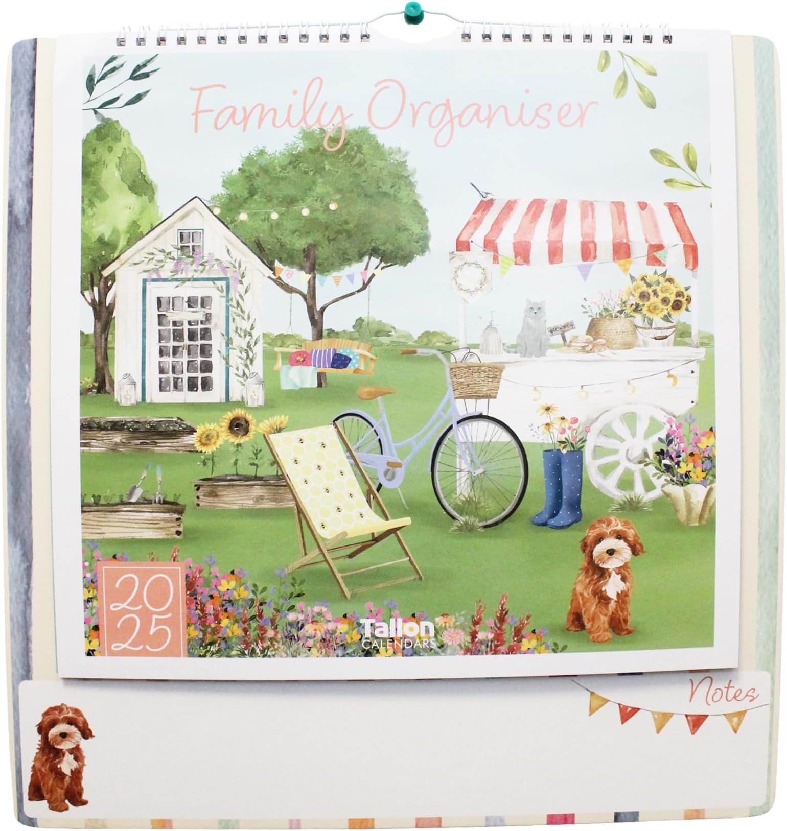 2025 Boofle A4 Family Planner Wall Calendar : Amazon.co.uk: Stationery ...