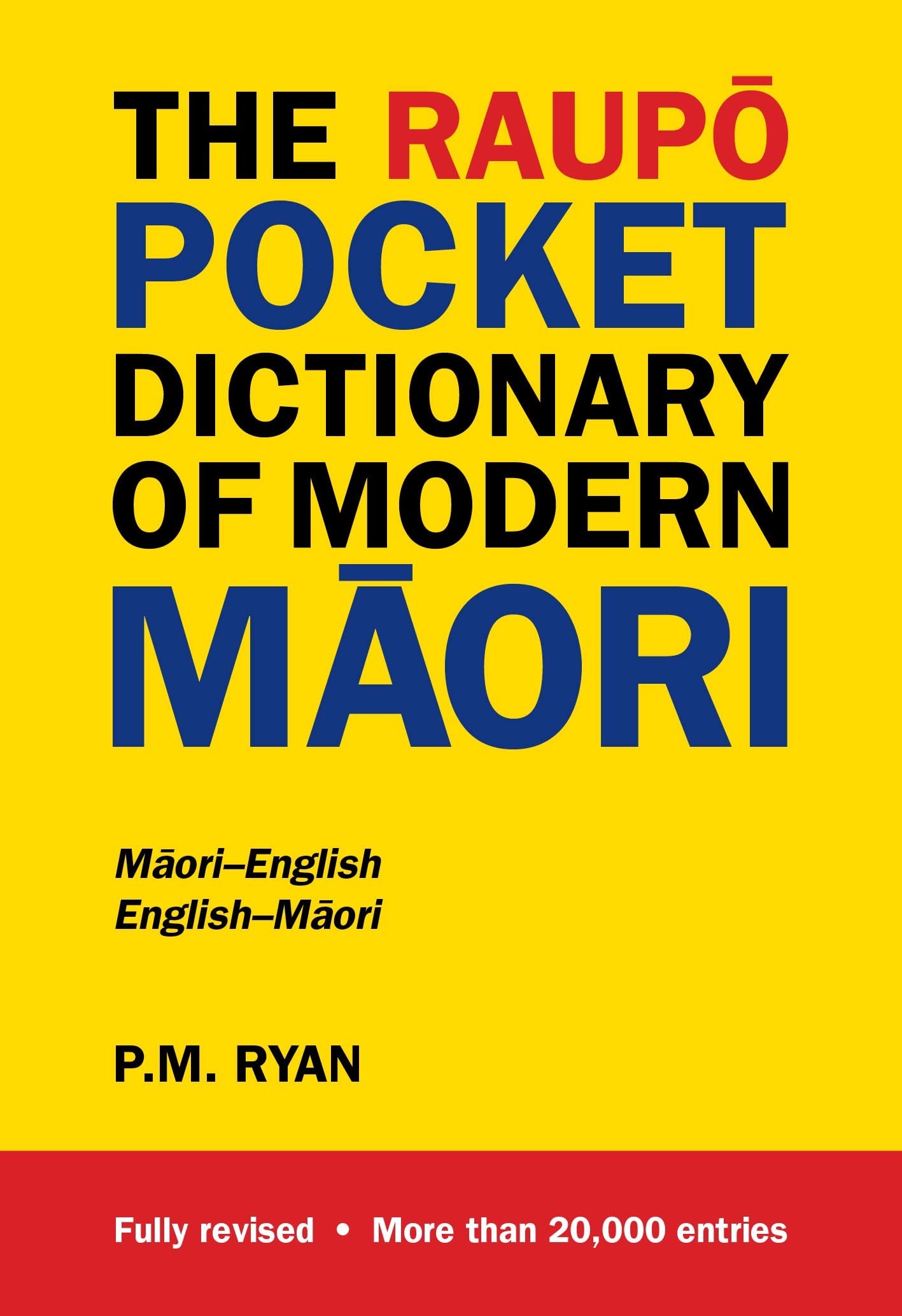 Amazon | The Raupo Pocket Dictionary of Modern Maori | Ryan, PM ...
