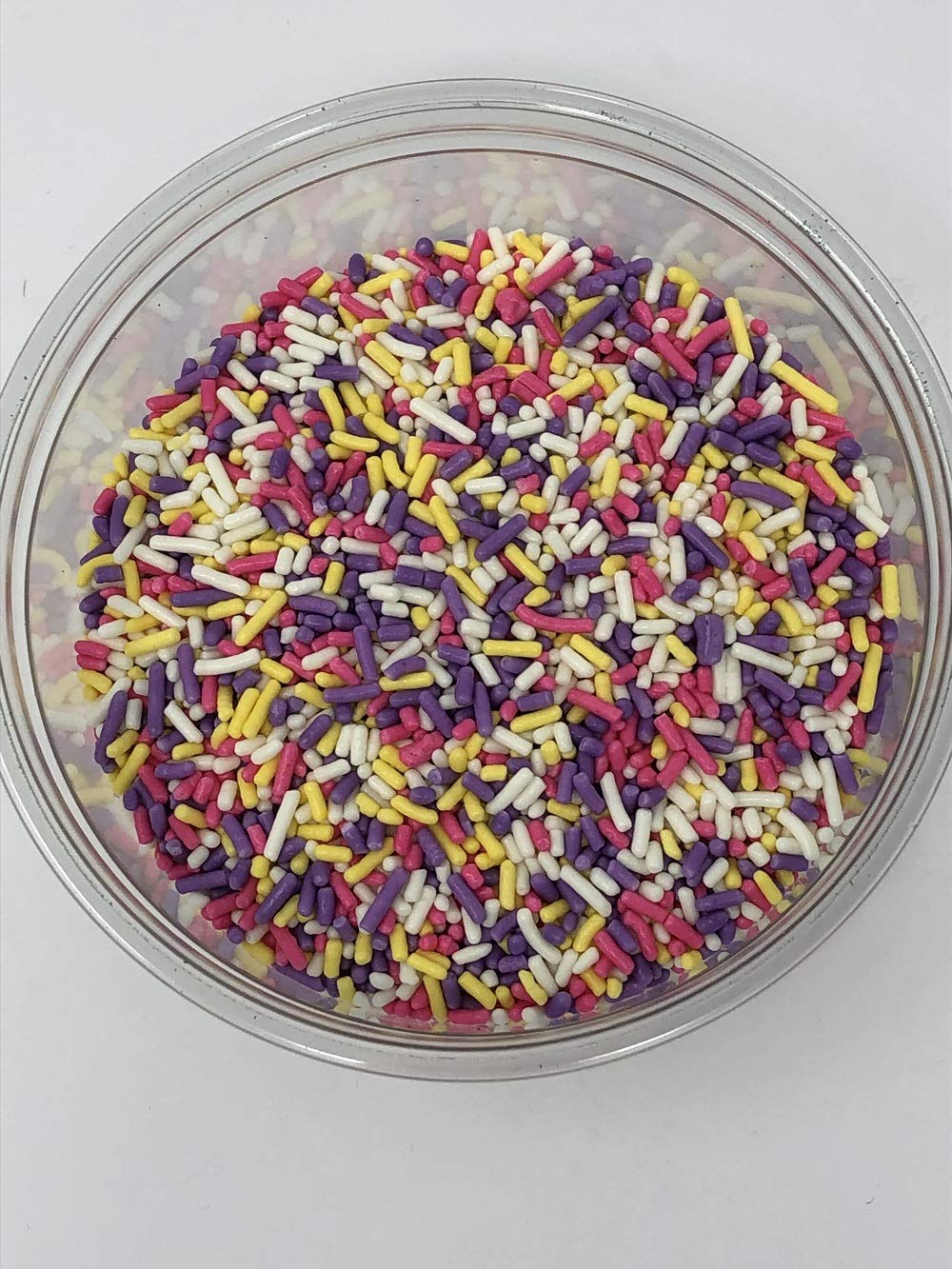 Amazon.com: Spring Mix Sprinkles Pastel Jimmies Bakery Topping 1 pound ...