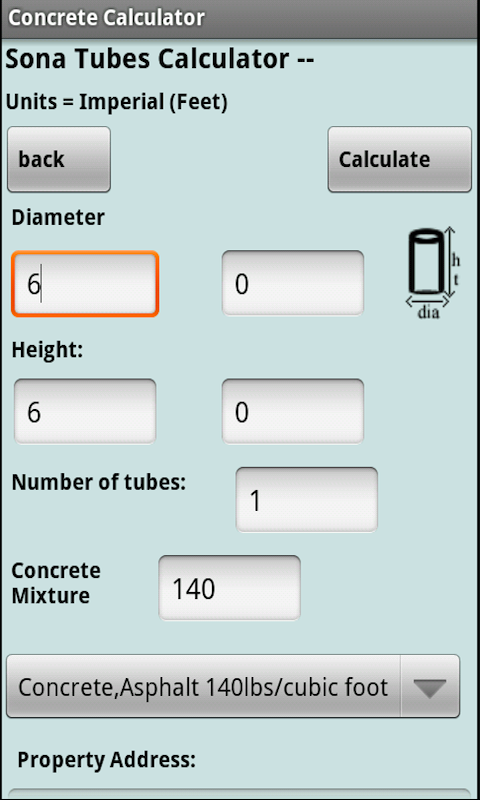 Concrete Calculators - App on Amazon Appstore