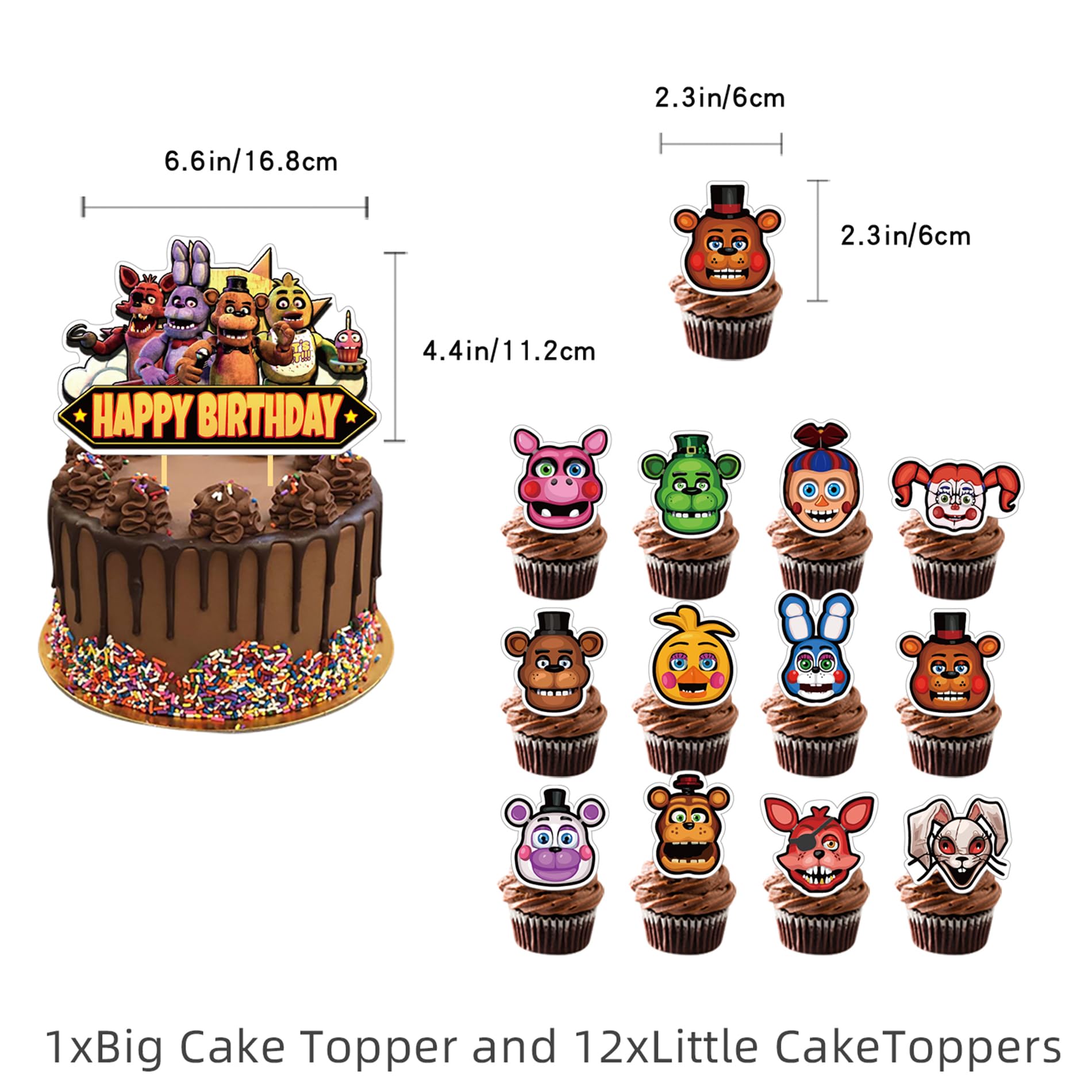 Snapklik.com : Hey Bear Sensory Fruit Theme Party Supplies,Including ...