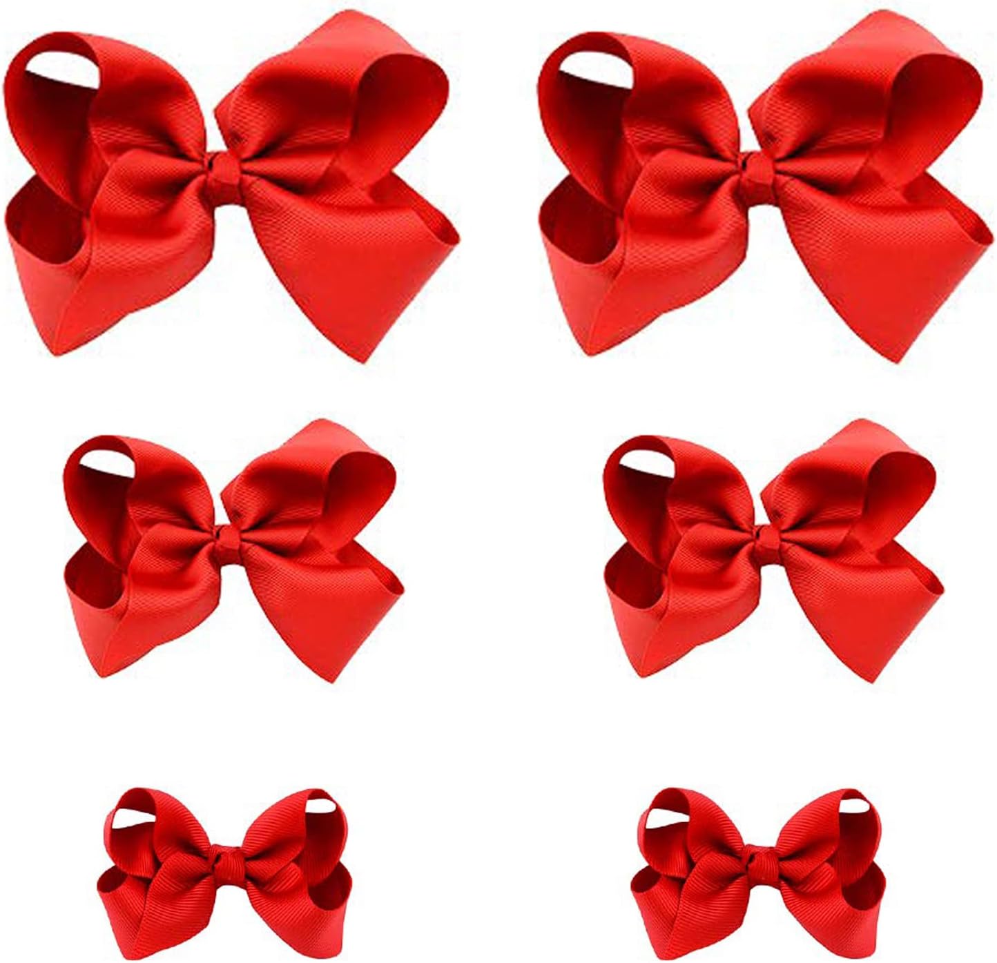Amazon.com: Hair Bows for Girls 10PCS Girls Toddler bows Clips Black ...